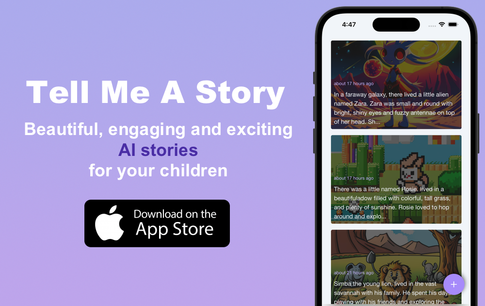 Tell Me A Story AI Stories For Children